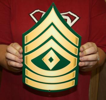 US Army First Sergeant rank [MSD-036] - $39.99 : Military Presentations