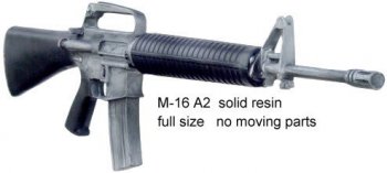 U.S. M-16 A2 rifle [R-1297] - $247.50 : Military Presentations