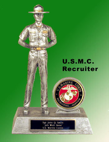 U.S. Marine Corps Recruiter award [PLA-173]